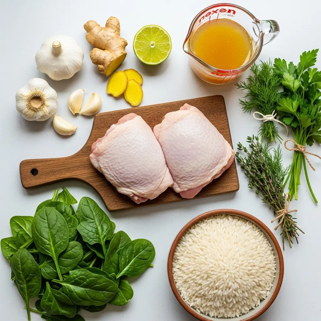 Easy Healing Chicken and Rice Soup – Ready in 50 Minutes