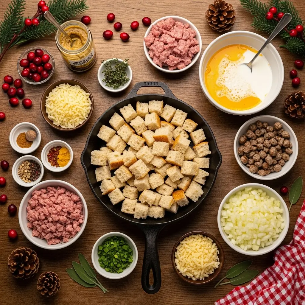 Martha Stewart Christmas Breakfast Casserole - 8 Easy Steps